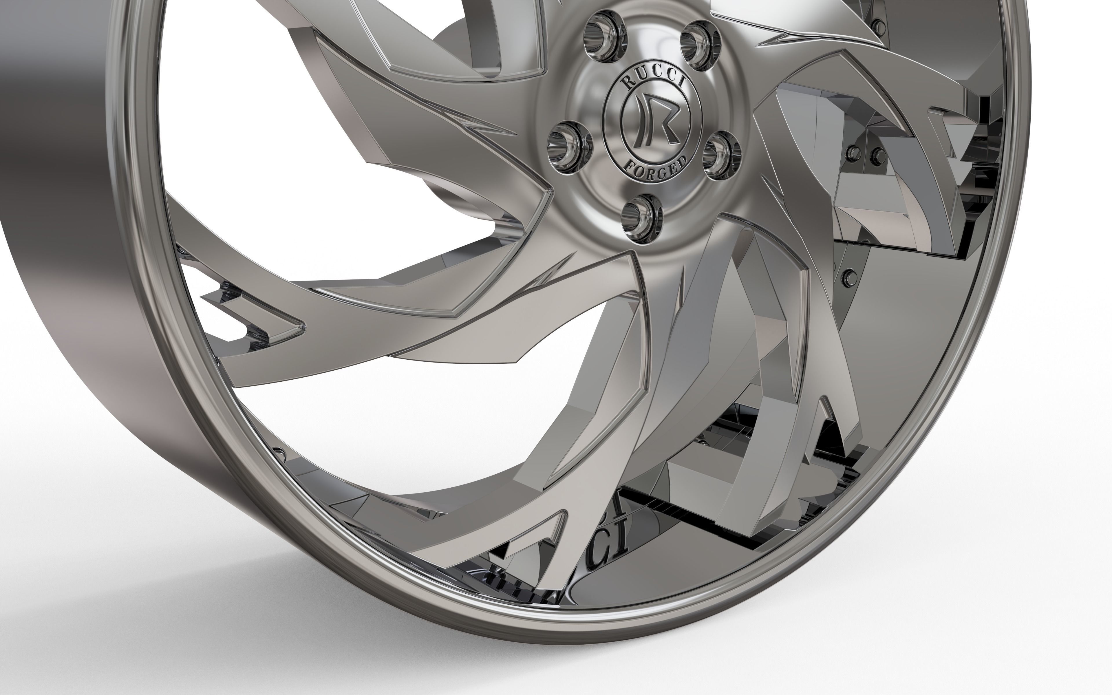 Rucci Forged Mixin Concave Wheel 3d Model 3d Printable Cgtrader