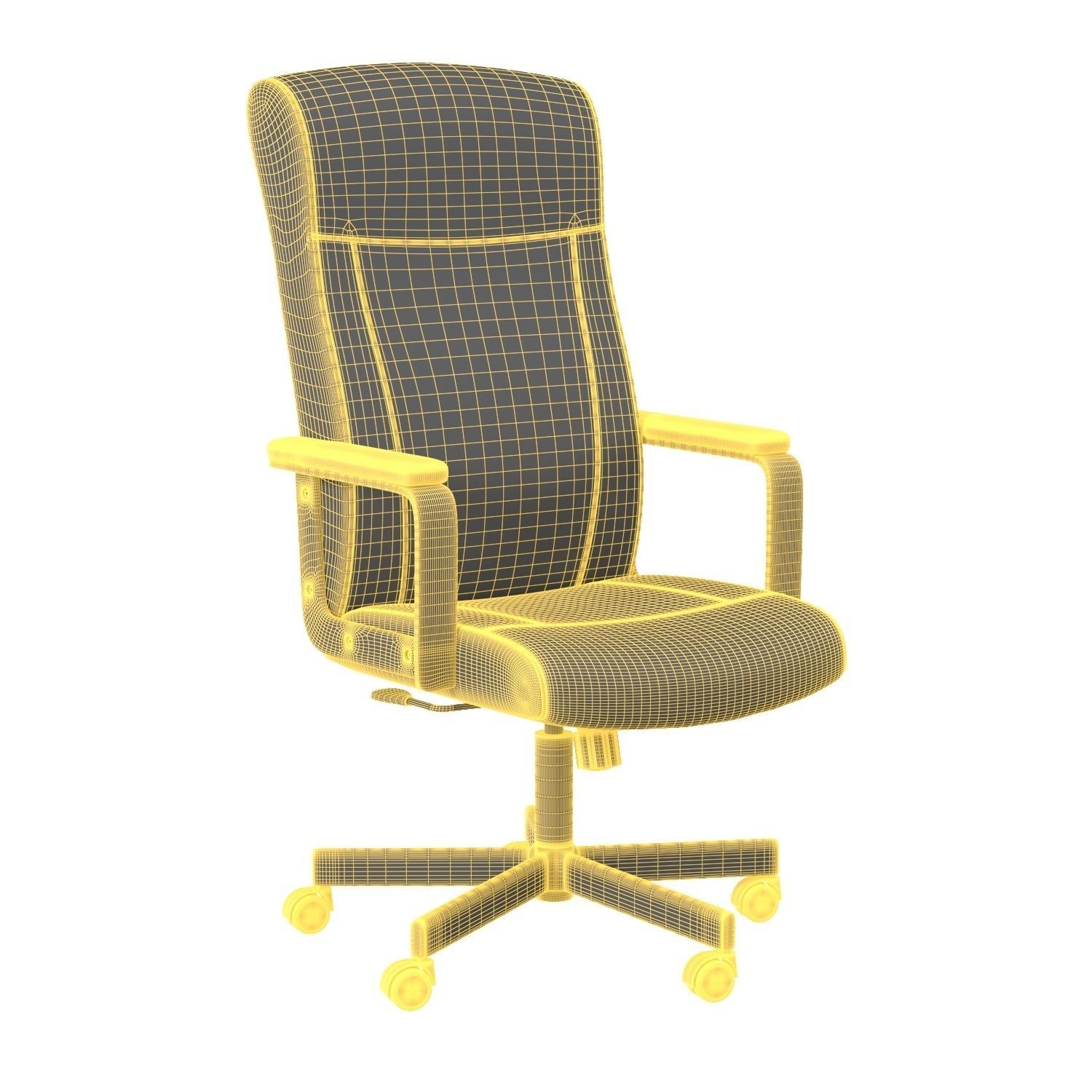 Millberget Swivel Chair 3D model | CGTrader
