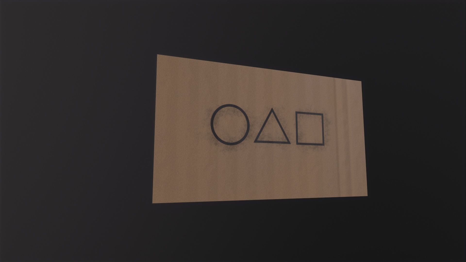 3D model Squid Game Invitation Card 3D Model VR / AR / low-poly | CGTrader