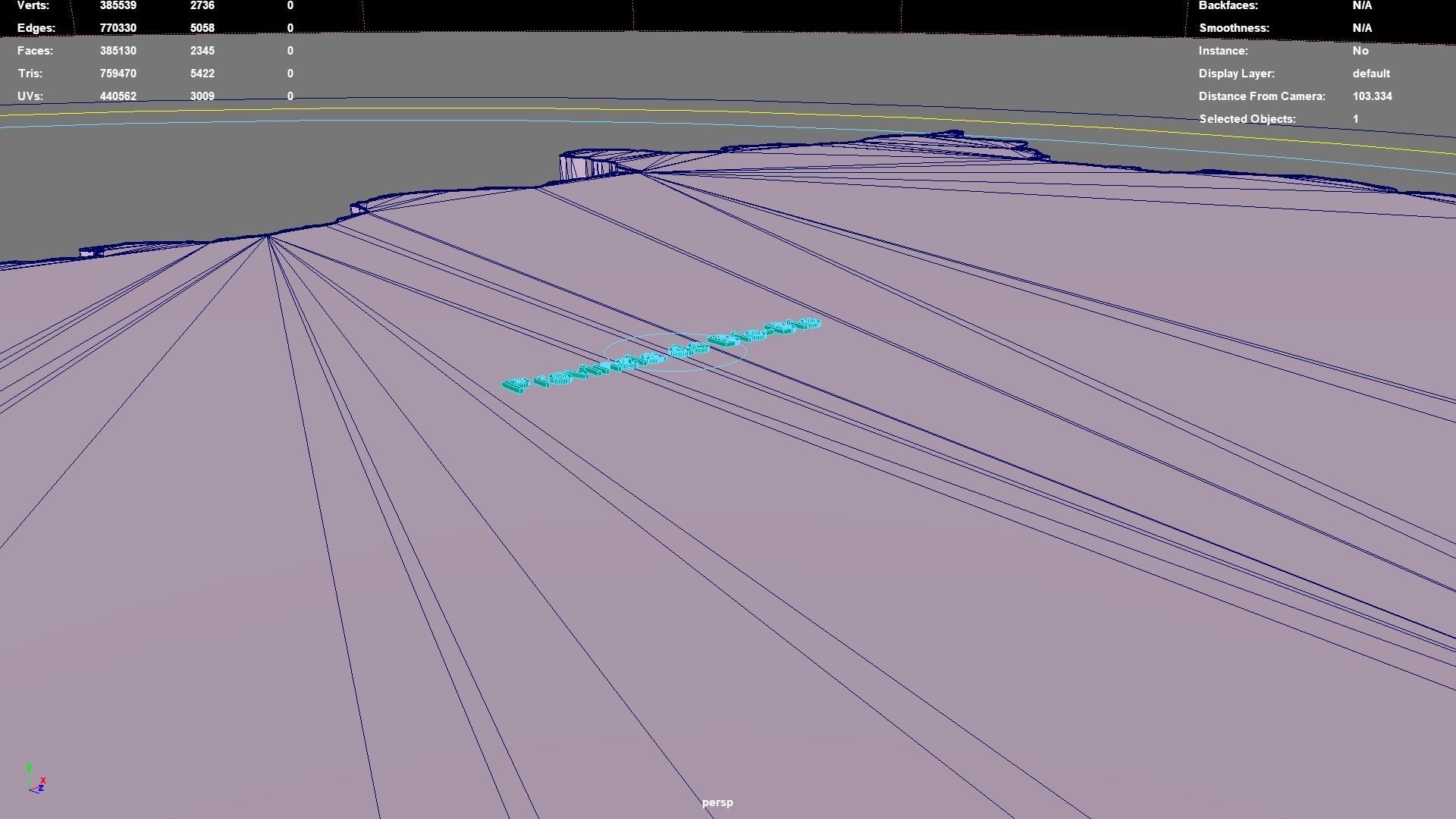 Region del Biobio Chile map region geography political 3D model rigged ...