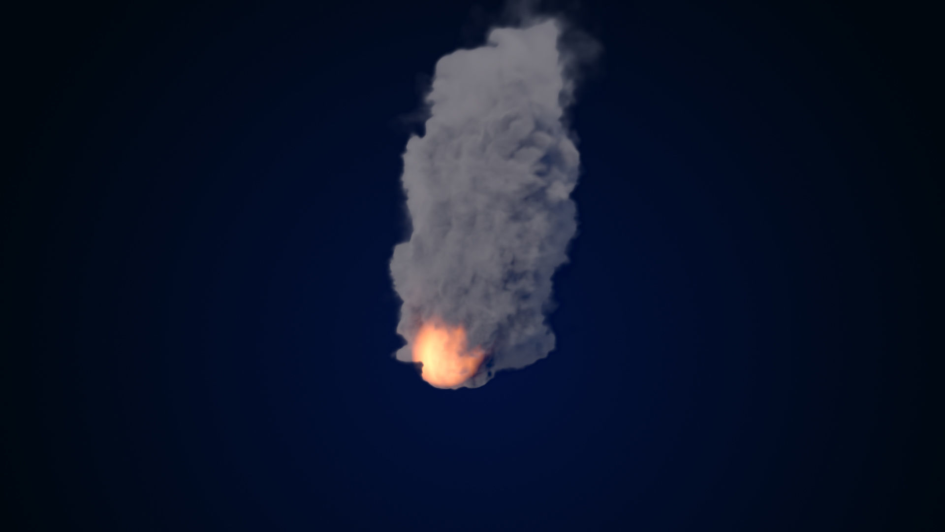 Explosion 02 VDB Animated Sequence 3D model | CGTrader