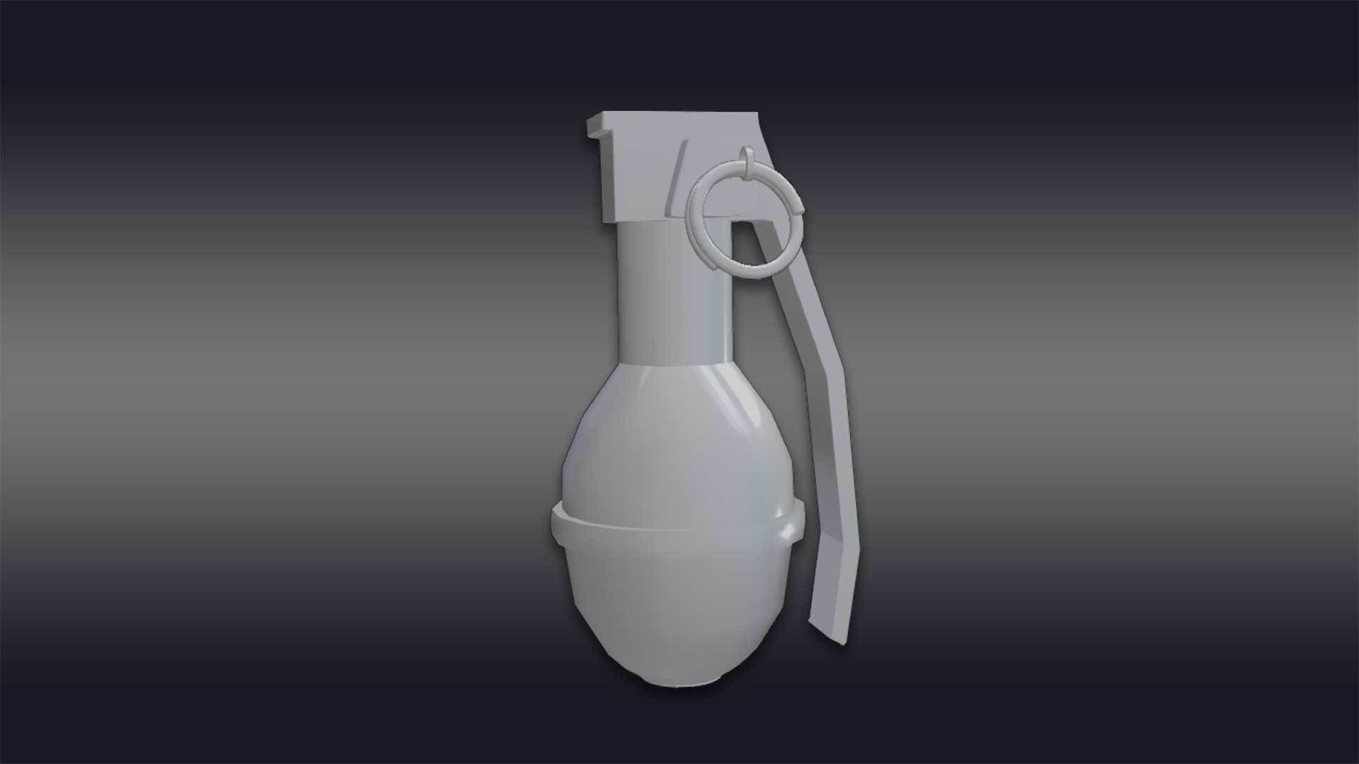 M76 Grenade 3D model | CGTrader