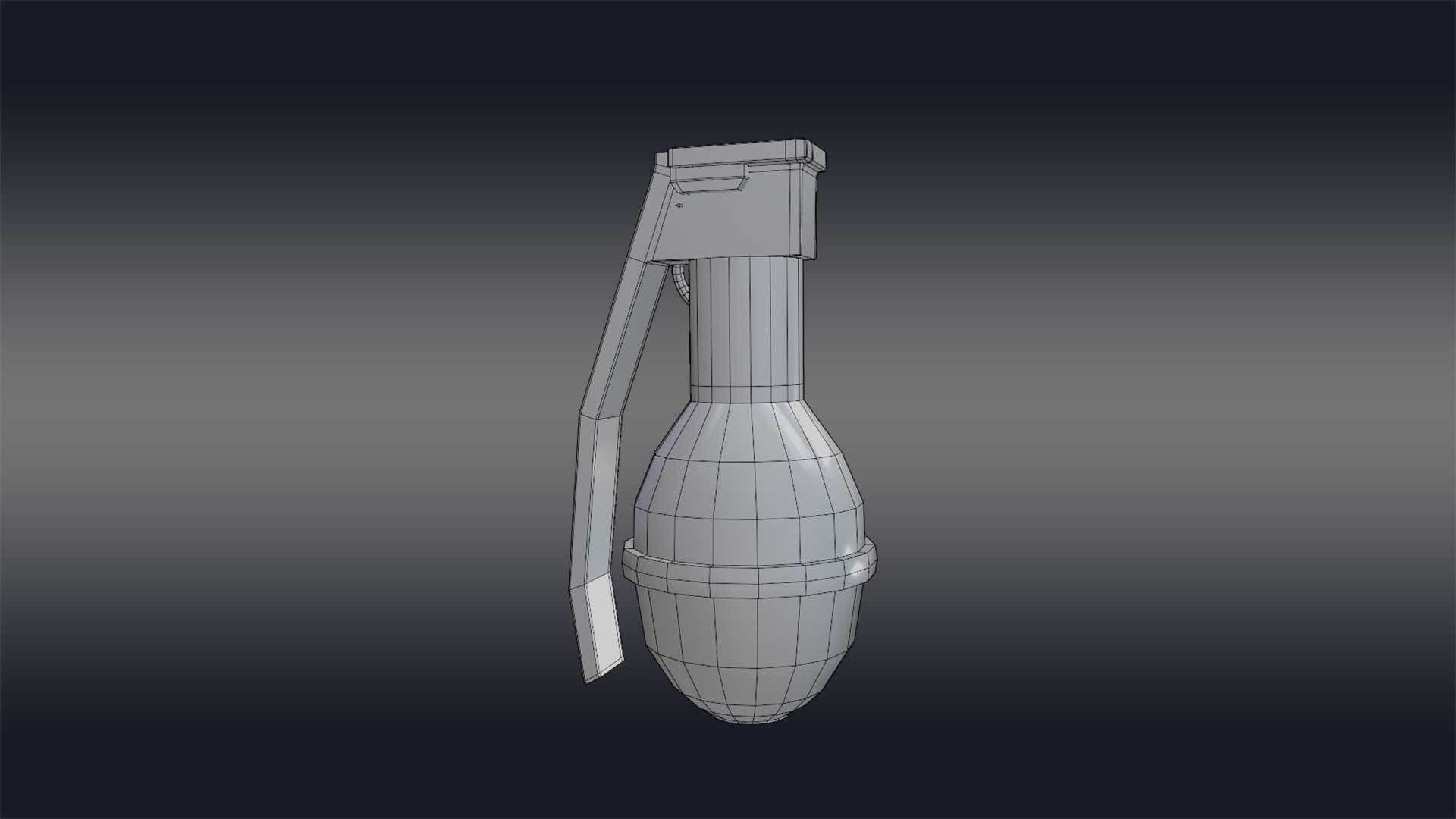 M76 Grenade 3D model | CGTrader