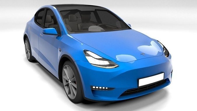 3D model TESLA MODEL Y VR / AR / low-poly | CGTrader