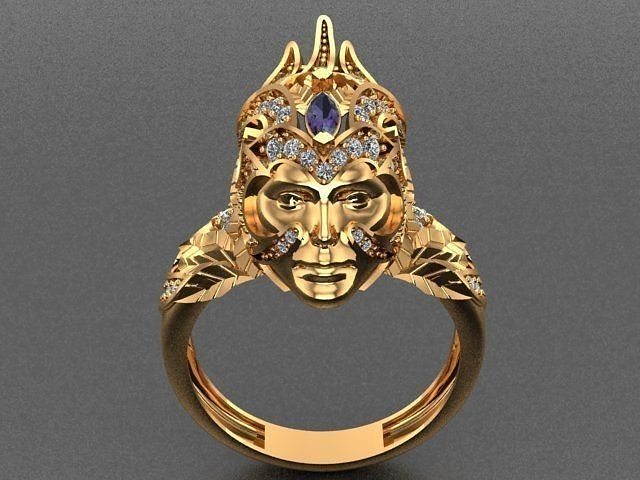 fighter ring 3D model 3D printable | CGTrader