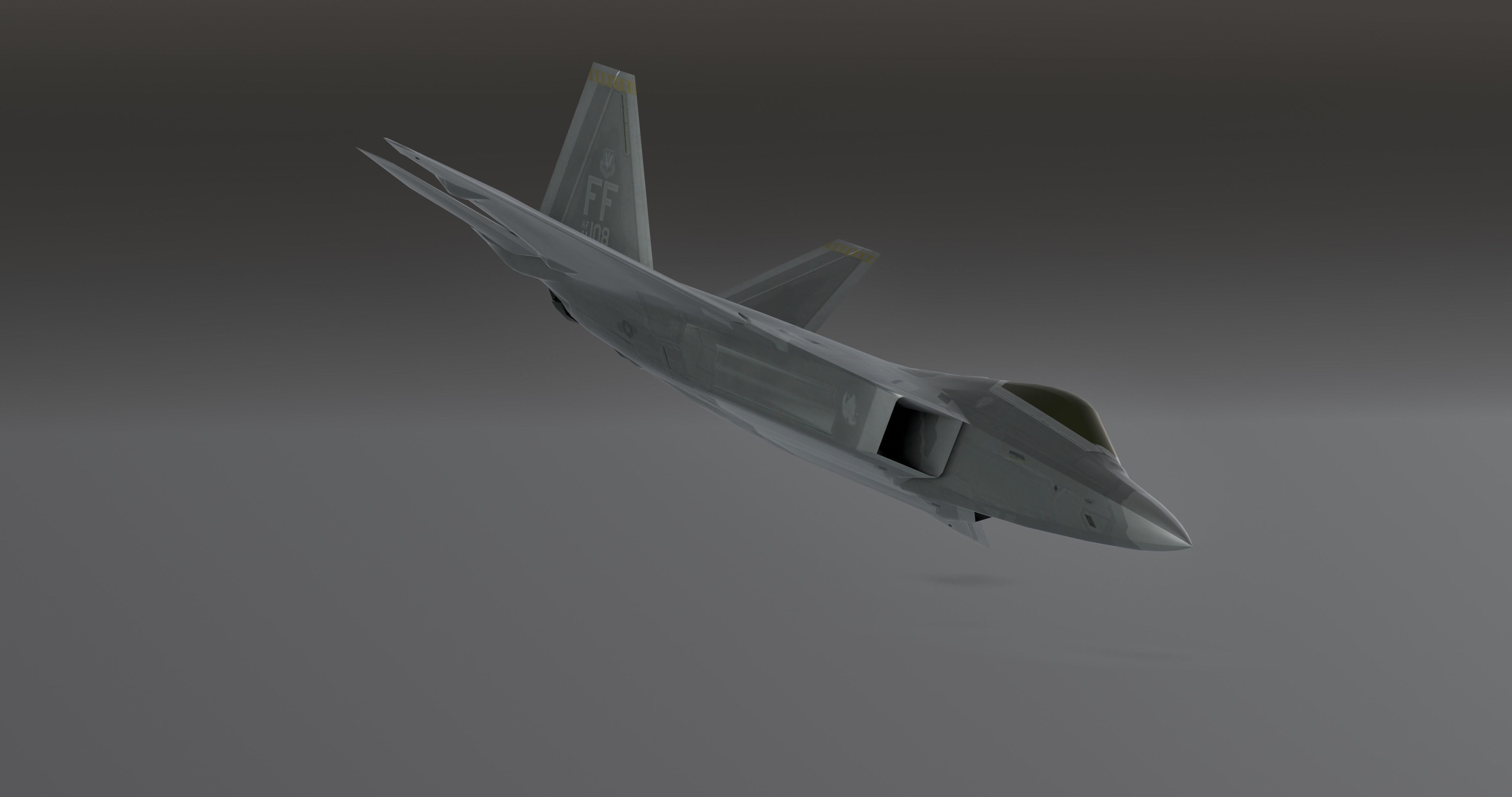 F-22 raptor - Photorealistic 3D model | CGTrader