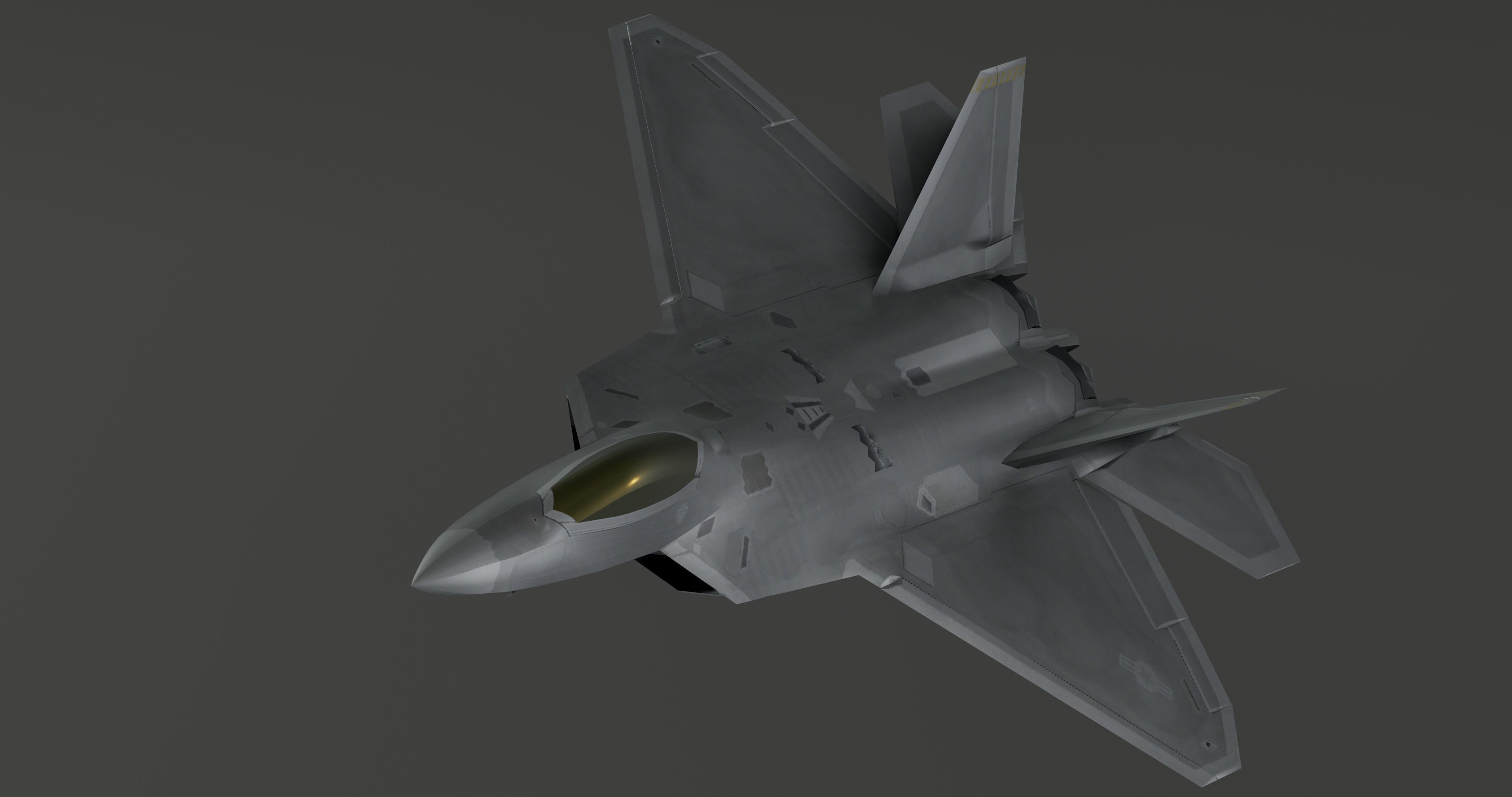F-22 raptor - Photorealistic 3D model | CGTrader