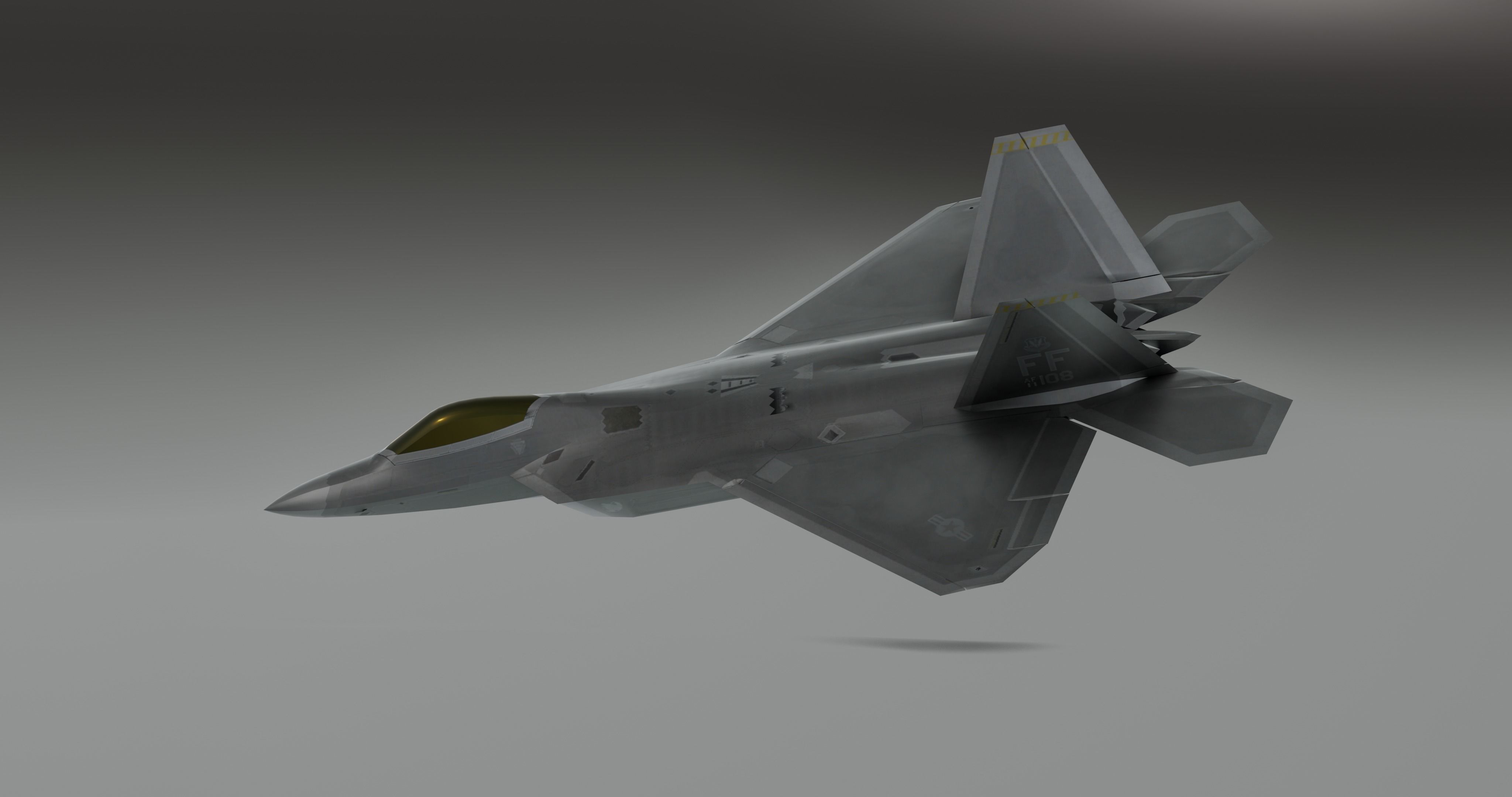 F-22 raptor - Photorealistic 3D model | CGTrader