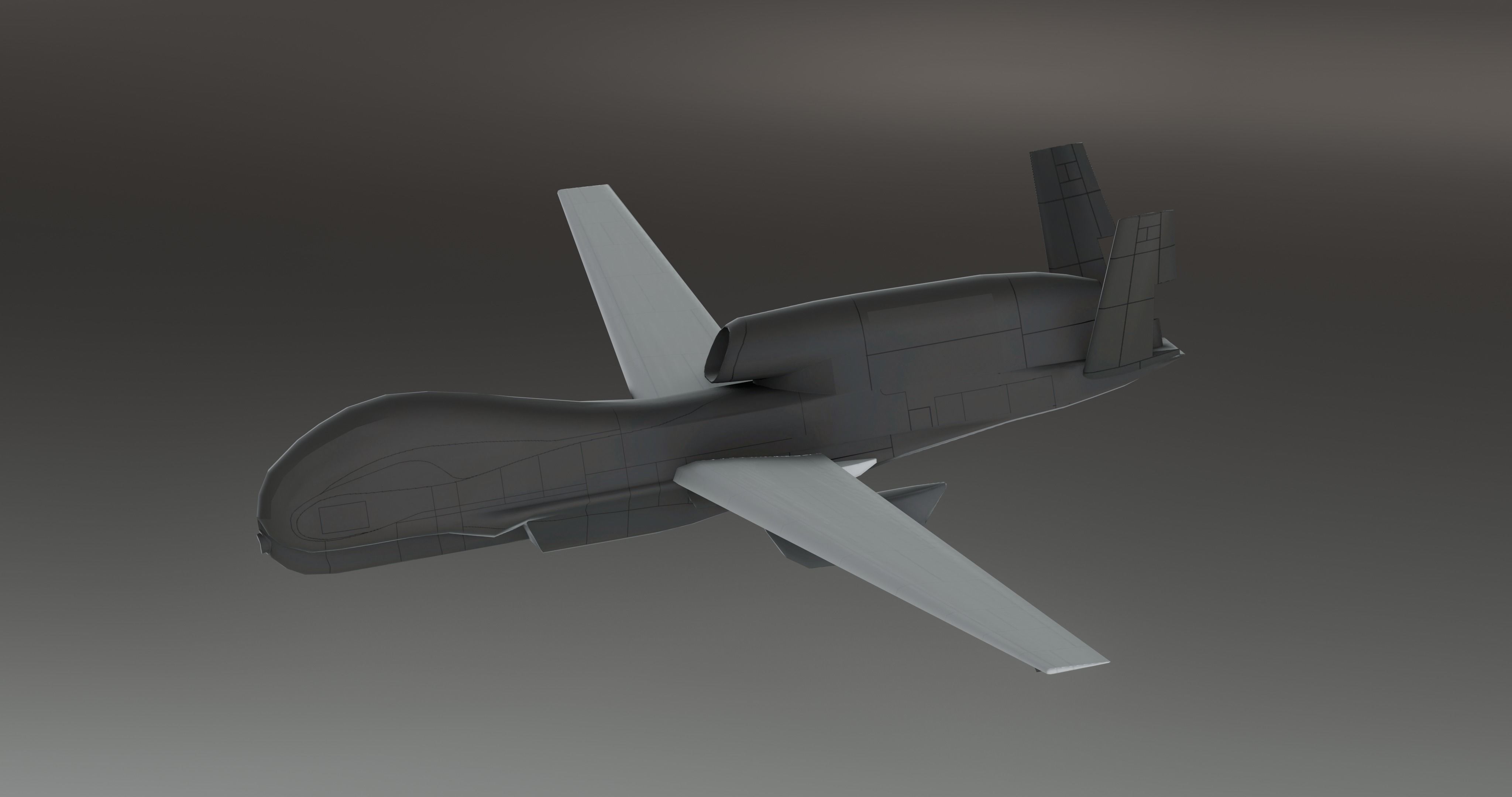 3D model uav Drone G- hawk - Photorealistic VR / AR / low-poly | CGTrader