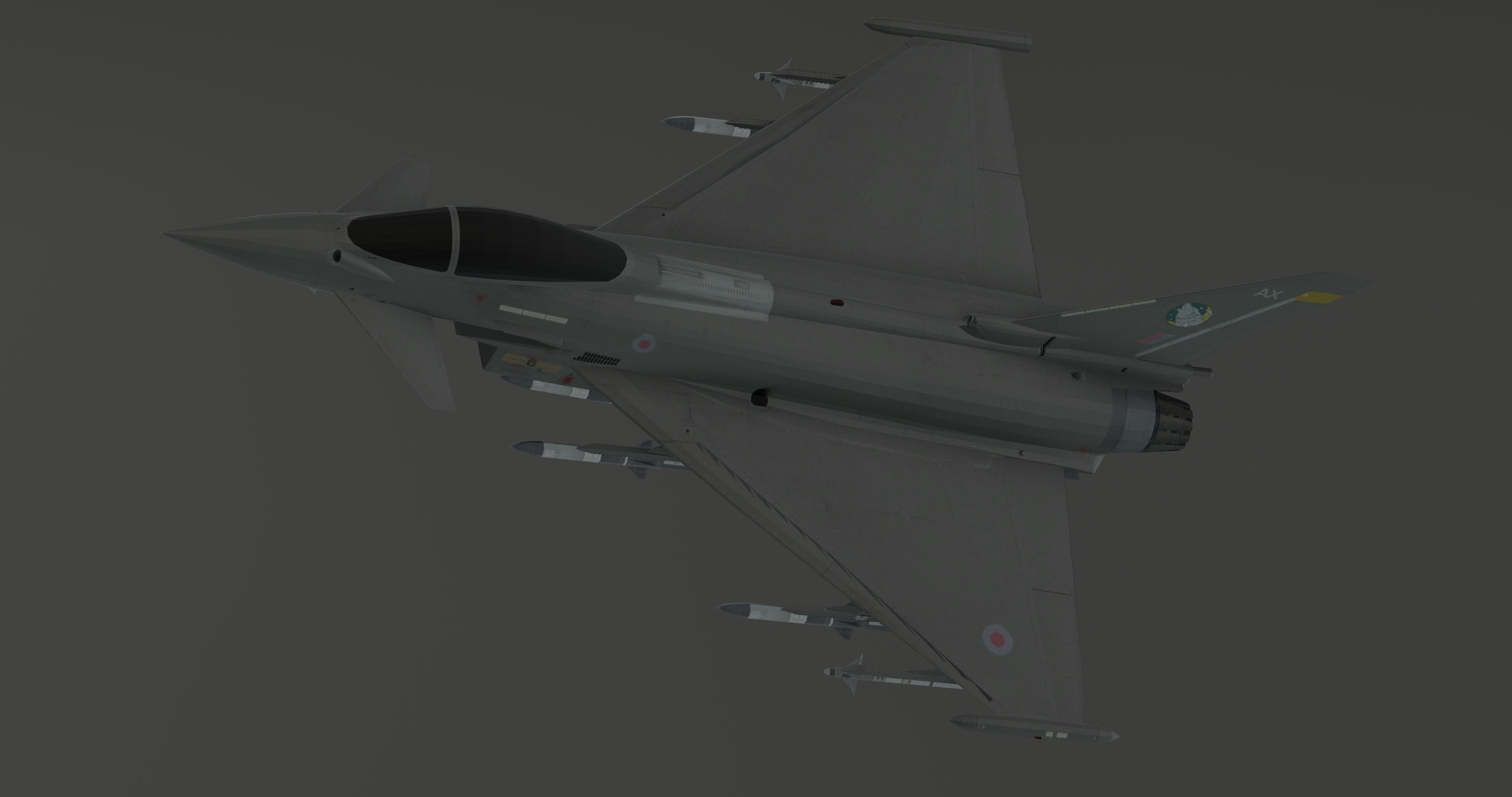 3D model Typhoon Fighter Jet - Photorealistic VR / AR / low-poly | CGTrader