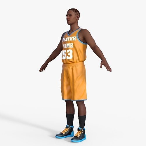 3D model Realistic Basketball Player VR / AR / low-poly | CGTrader