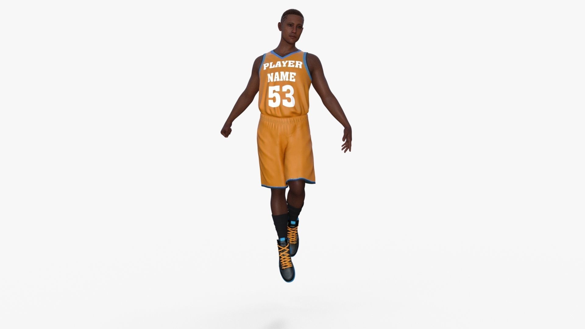 3D model Realistic Basketball Player VR / AR / low-poly | CGTrader