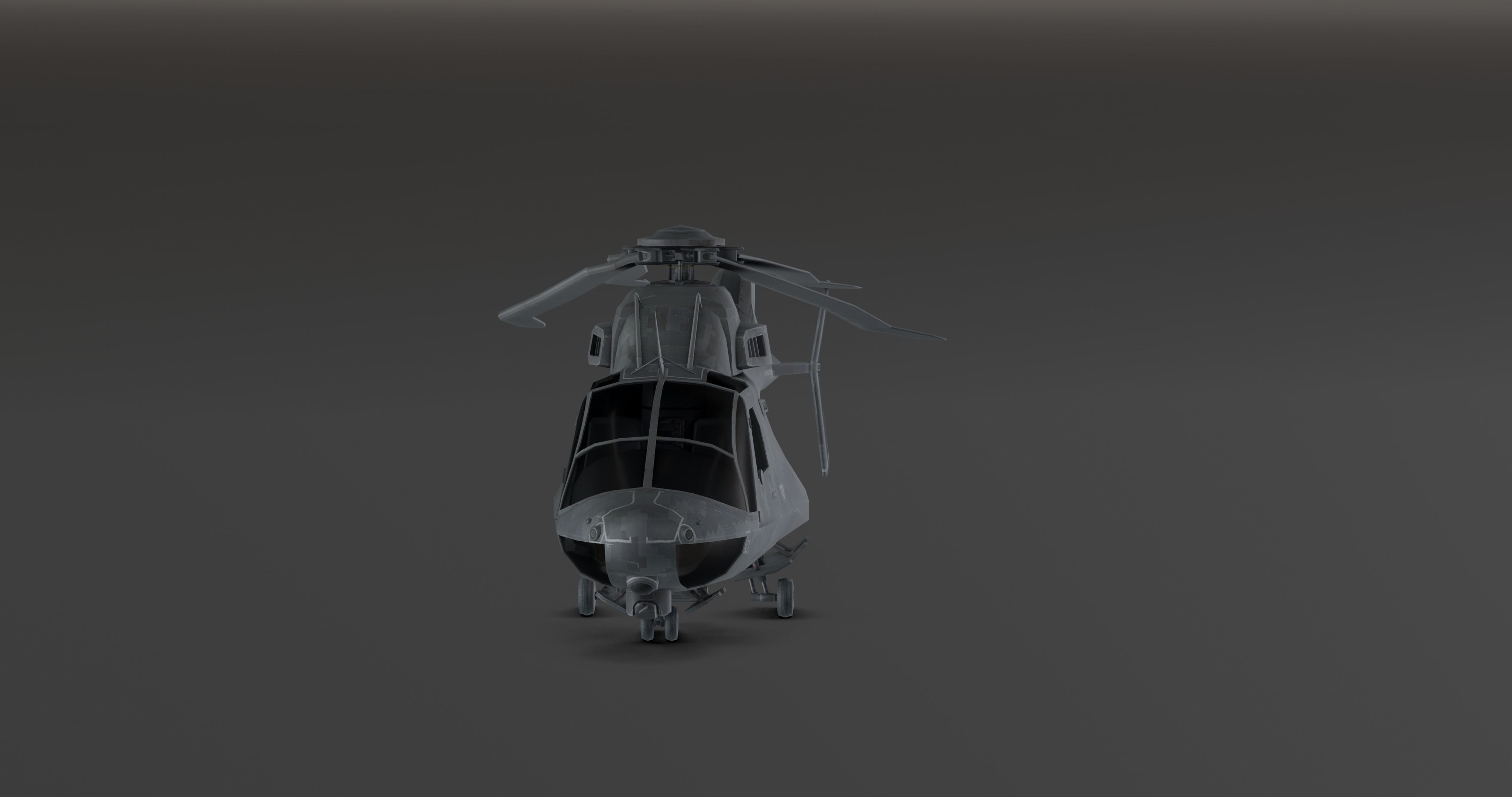 FREE Idle J7 - Millitary Helicopter - Photorealistic free VR / AR / low ...
