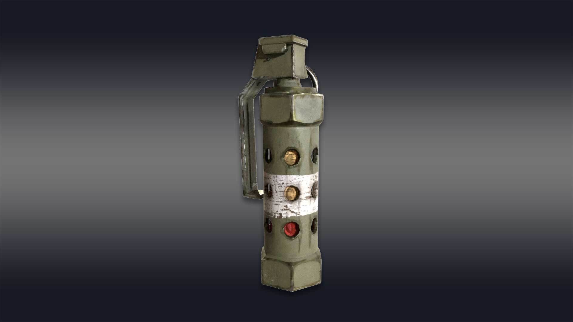 Stun Grenade - Military 3D model | CGTrader