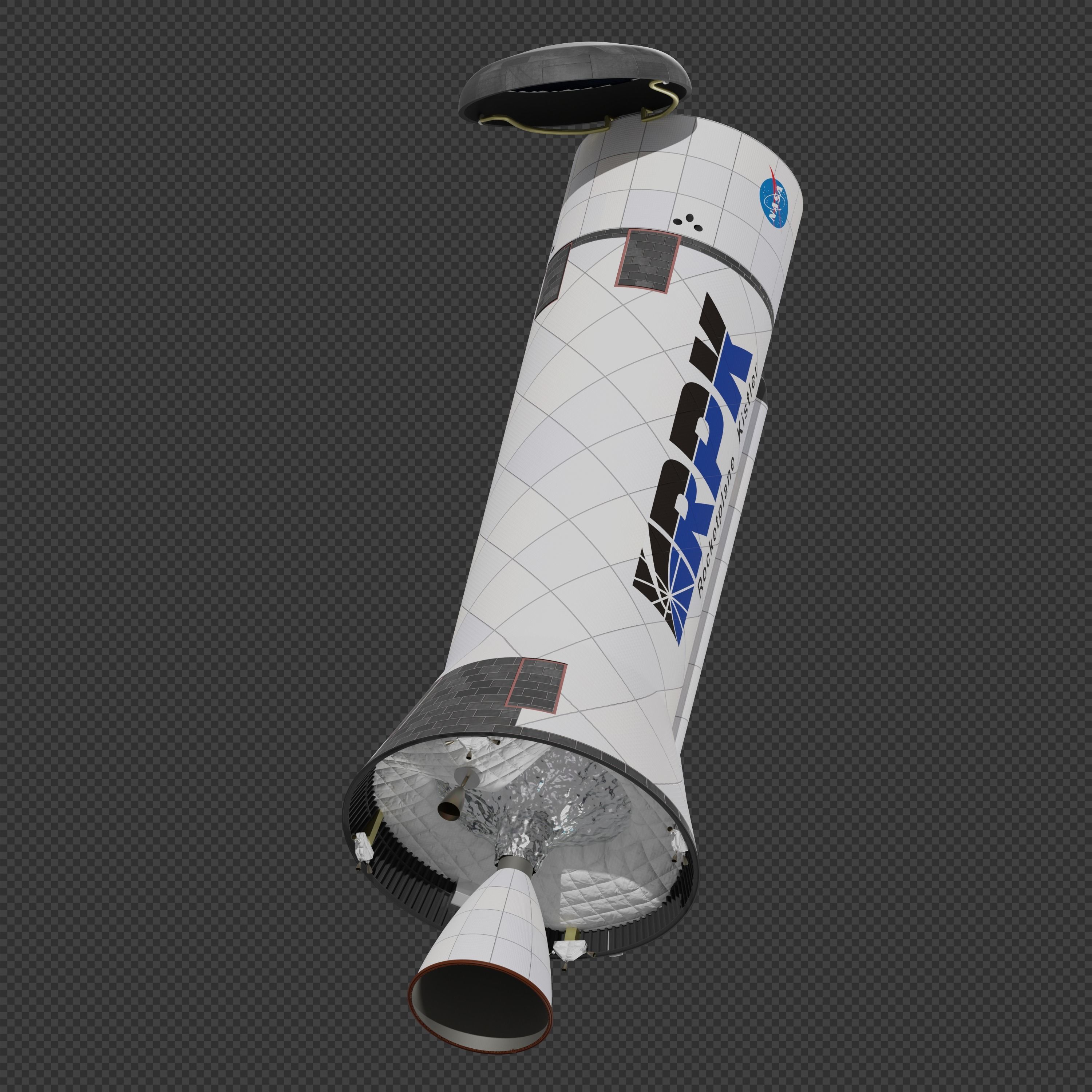 Kistler K-1 Rocket 3D model | CGTrader