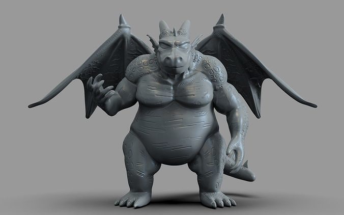 dragon ball fan art cymbal 3D model | CGTrader