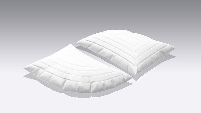 3D model Pillow VR / AR / low-poly | CGTrader