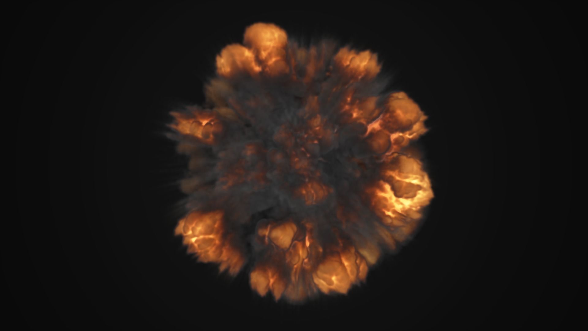 Low Poly Explosions Pack - vdb animated 3D model animated | CGTrader