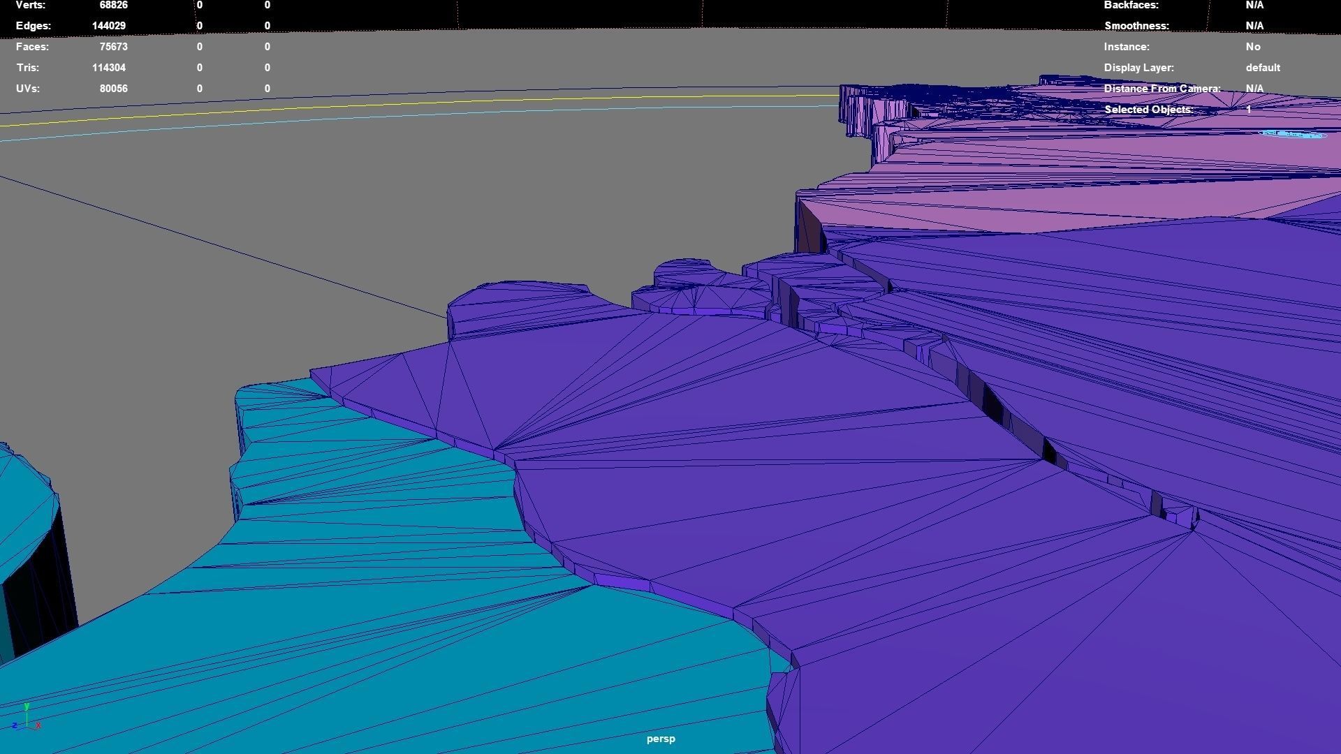 South Papua Western New Guinea Indonesia map region geography 3D model ...