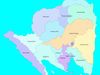Lampung Sumatra Indonesia map region geography political 3D model ...