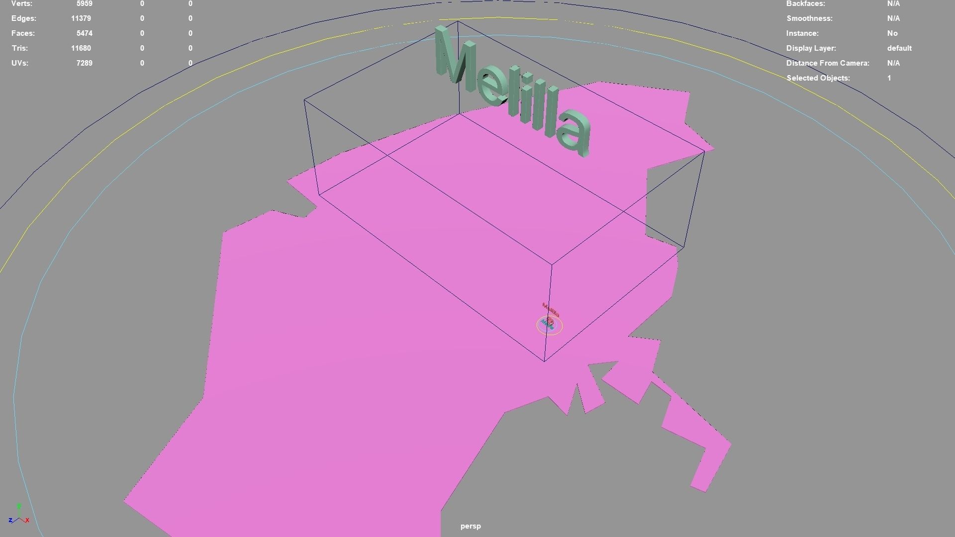 Melilla Spain map region geography political geographic 3D model rigged ...