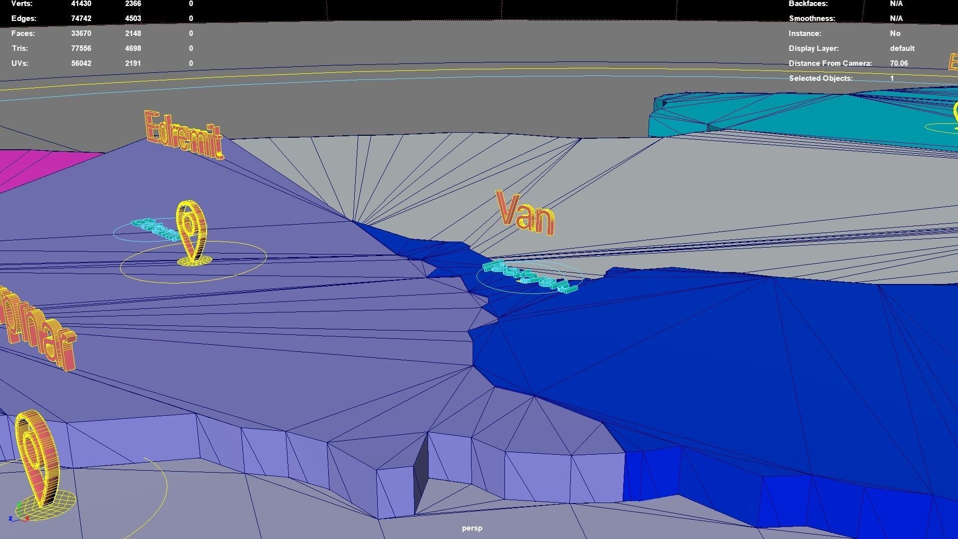 Van Eastern Anatolia Region Turkey map region geography 3D model rigged ...