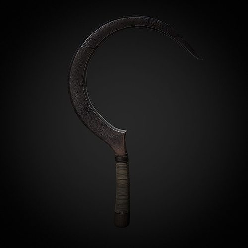 Weapon - Scyther free VR / AR / low-poly 3D model | CGTrader