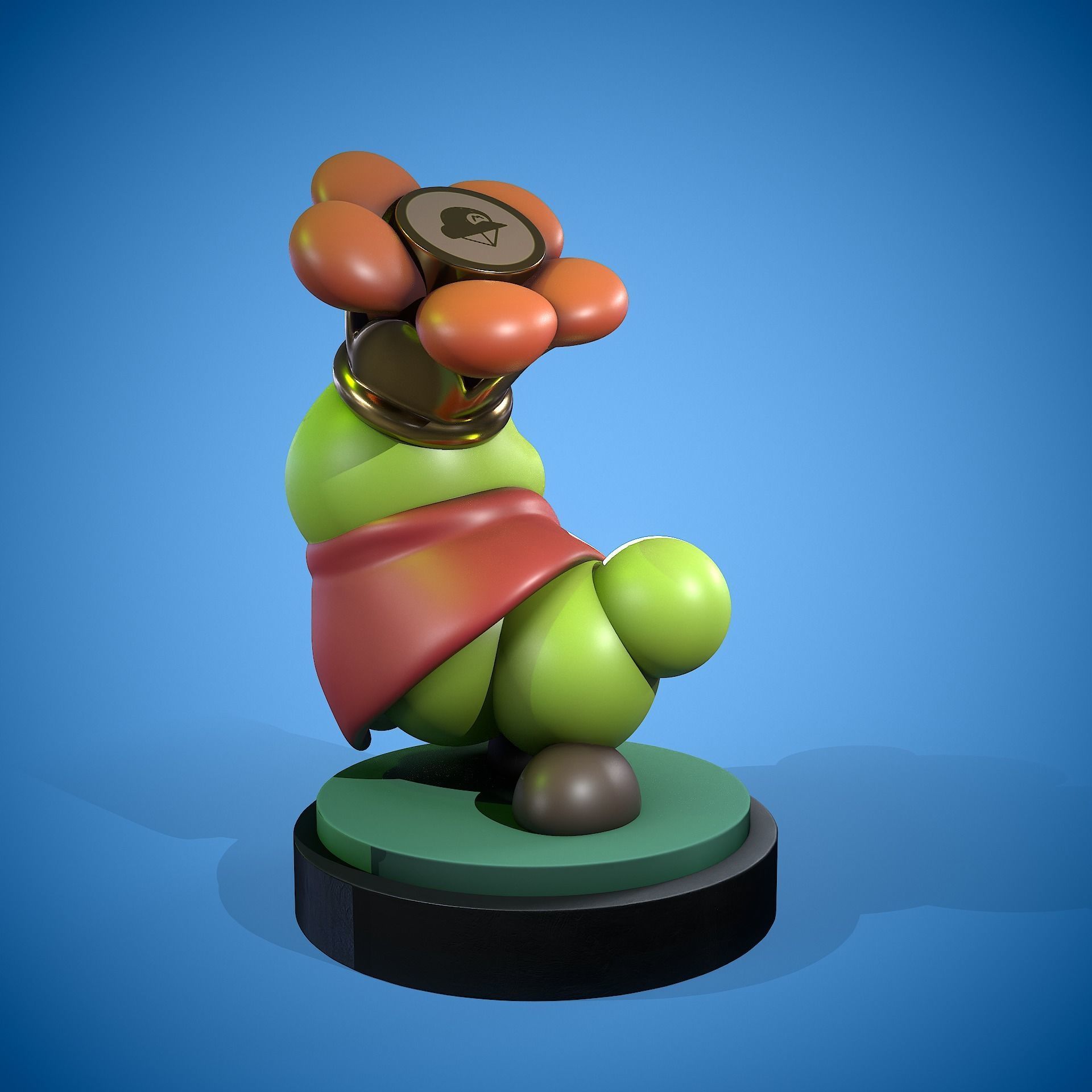 PRINCE FLORIAN - MARIO WONDER 3D MODEL 3D model 3D printable | CGTrader