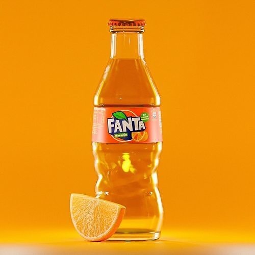 Fanta 3D model | CGTrader