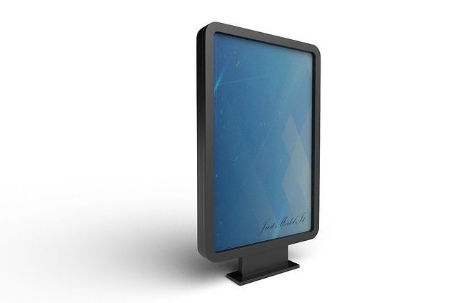 3D model Stand Display M01 VR / AR / low-poly | CGTrader