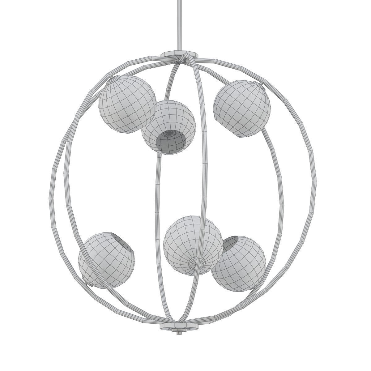 Axol Chandelier 3D model | CGTrader