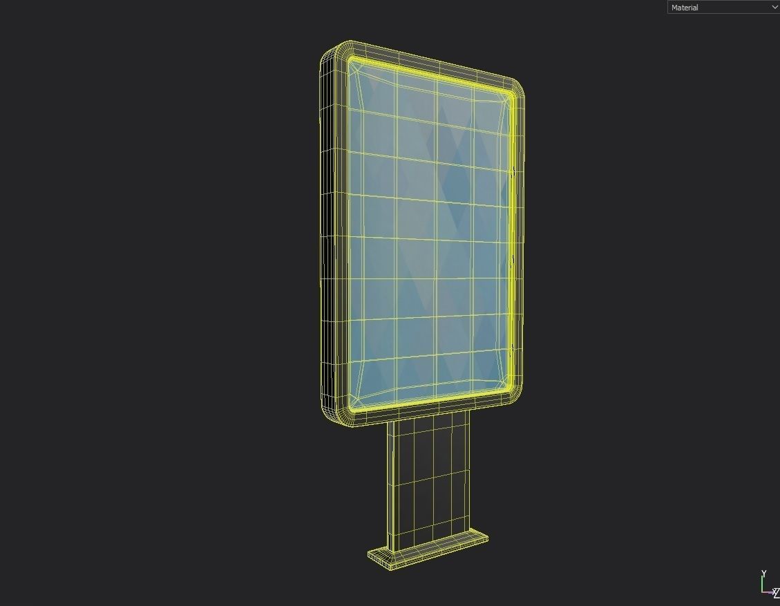 3D model Stand Display M03 VR / AR / low-poly | CGTrader