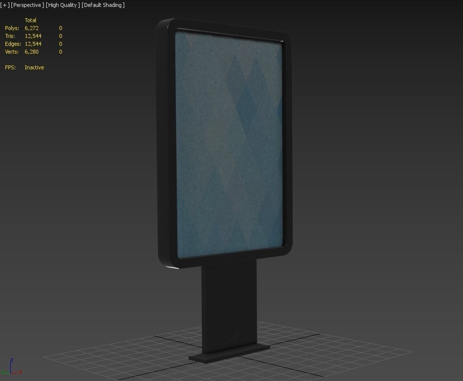 3D model Stand Display M03 VR / AR / low-poly | CGTrader