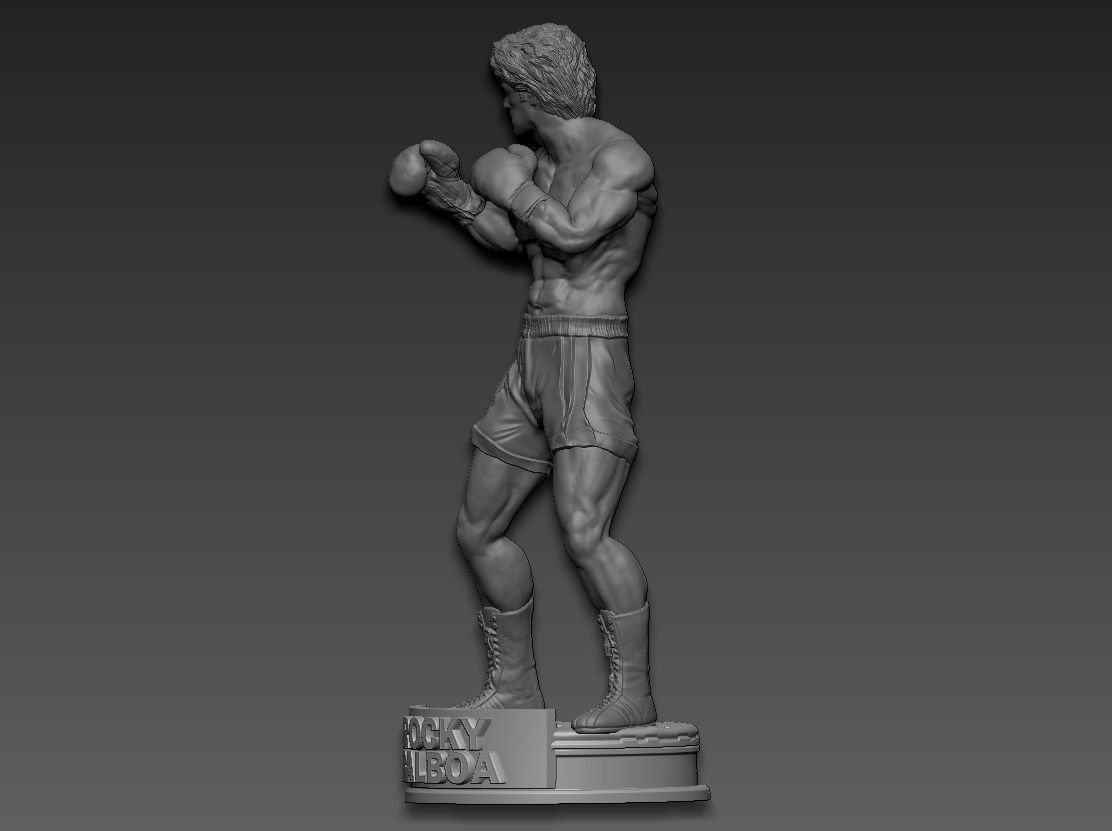 Rocky 3D model 3D printable | CGTrader
