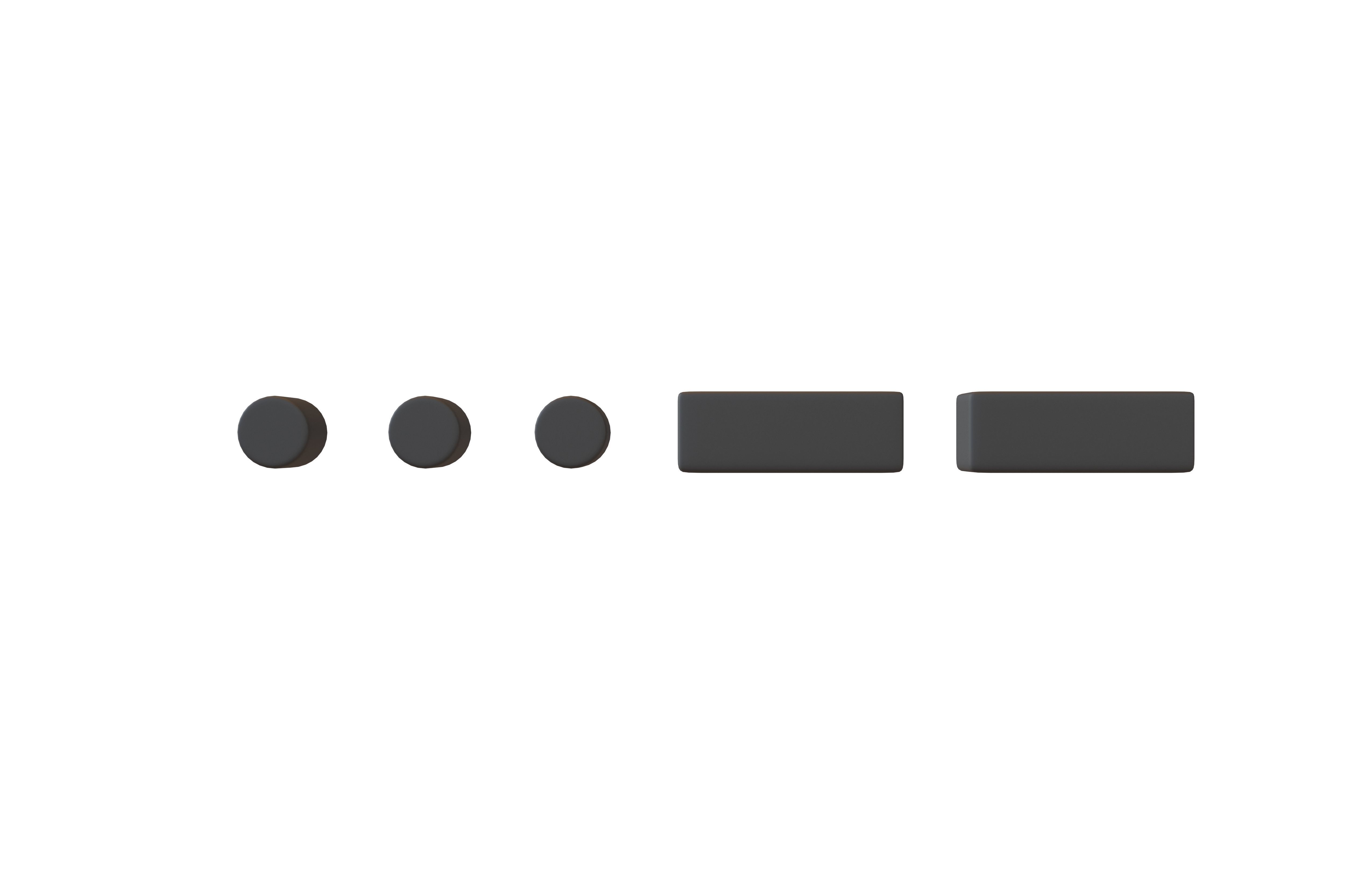 3D model Morse Code 3 v1 001 VR / AR / low-poly | CGTrader