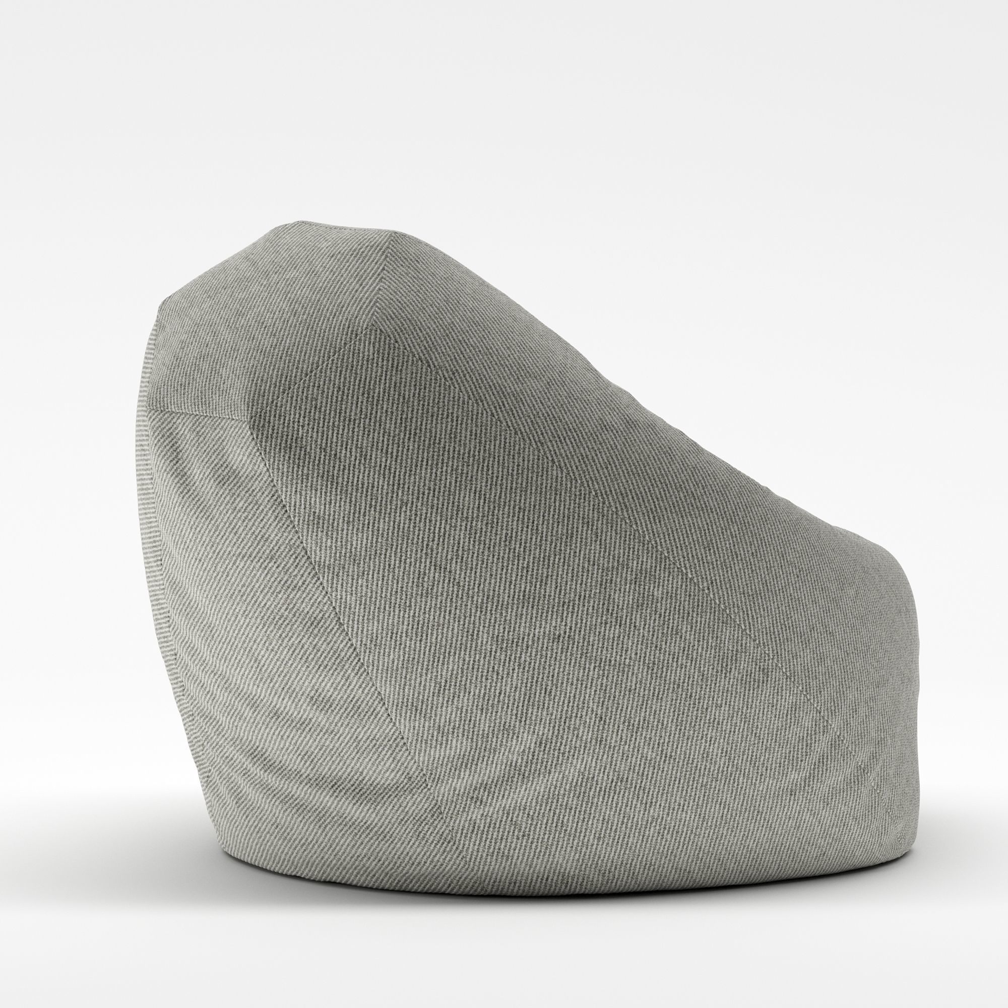 Pouf Chair free 3D model | CGTrader