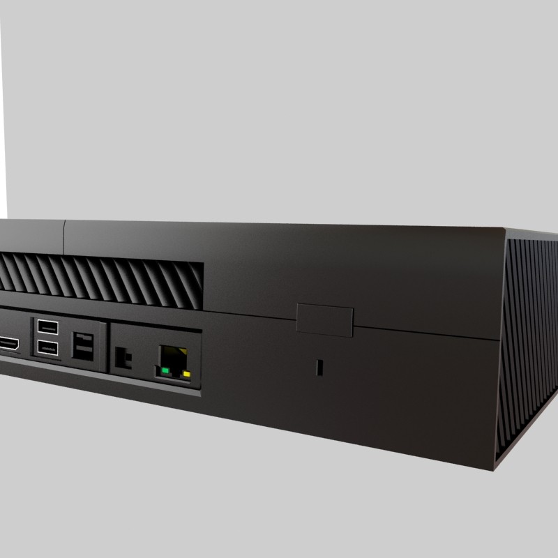 Xbox One free 3D model | CGTrader