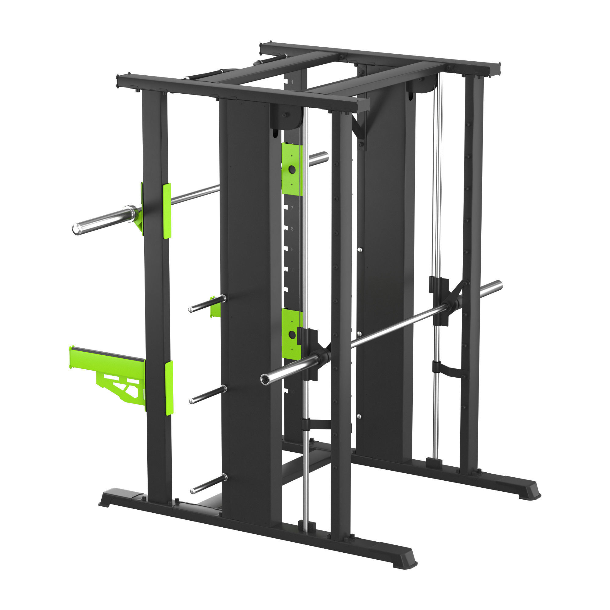 DHZ JN2063B Smith Combo Rack 3D model | CGTrader