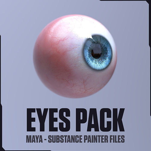 3D model Realistic Eyes Pack VR / AR / low-poly | CGTrader