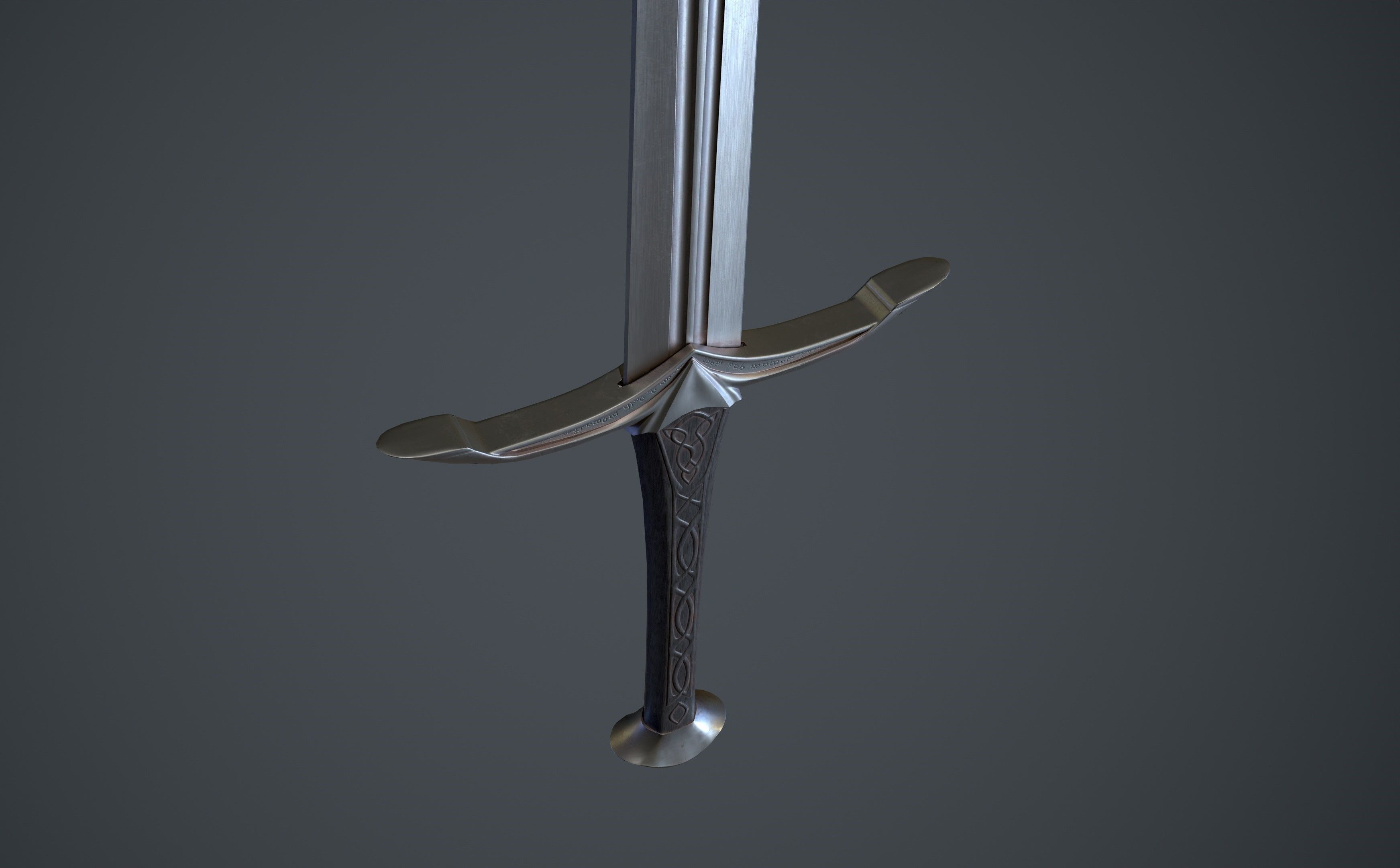3D model Gurthang the Dark Elf Sword VR / AR / low-poly | CGTrader