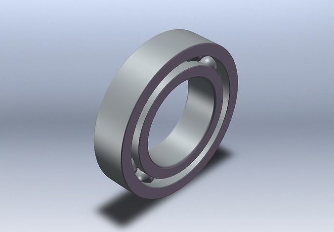 6007 Ball Bearing 3D model | CGTrader