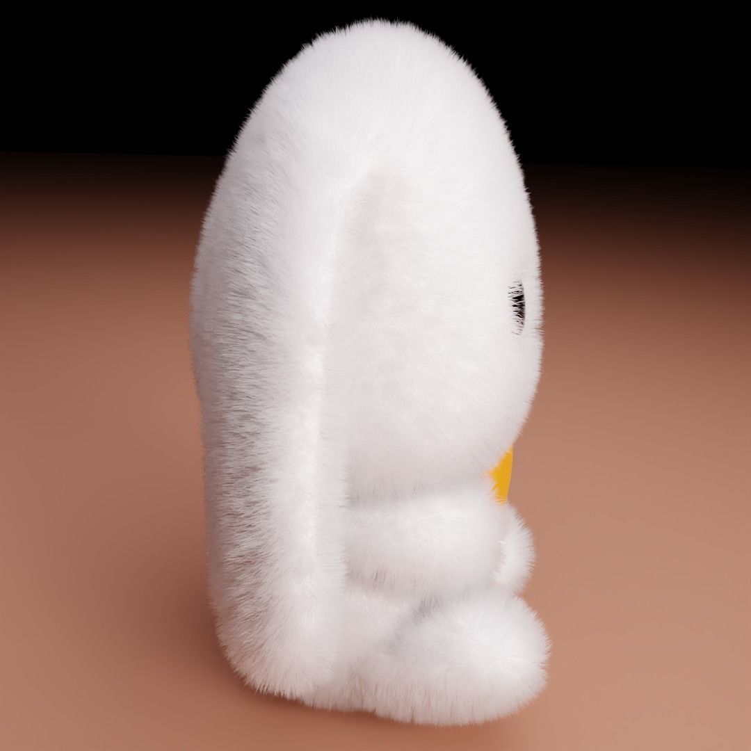 3D model Bunny Plushie VR / AR / low-poly | CGTrader