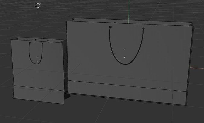 tote bag free 3D model | CGTrader