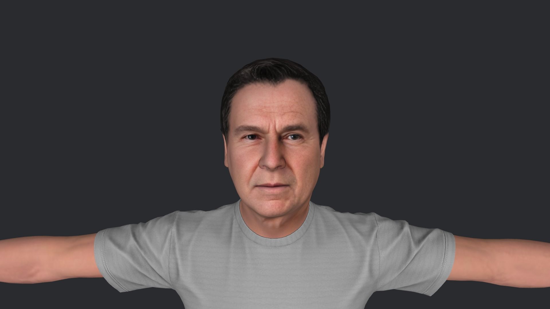 Ronald Reagan Hyper Realistic Full Body Rigged Character 3D model ...