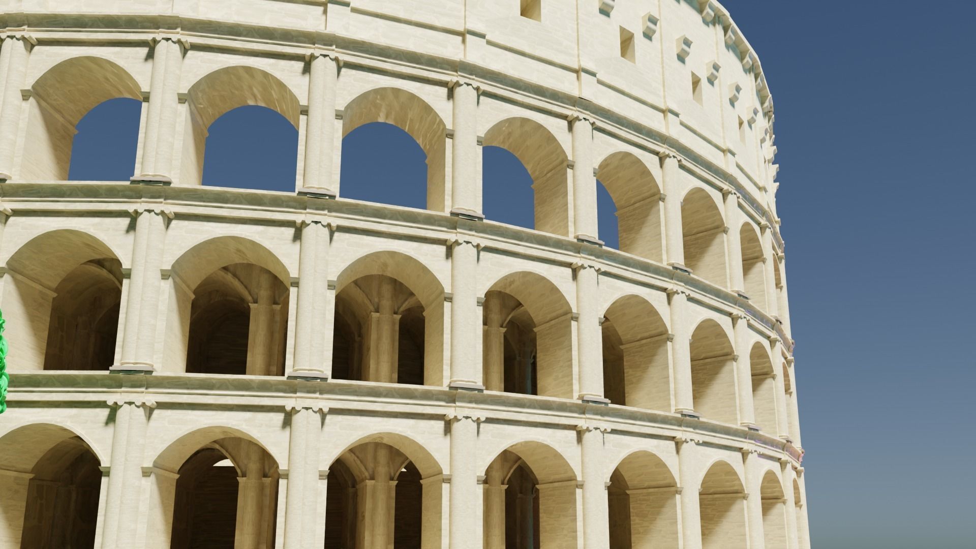 Colosseum Low-poly 3D model | CGTrader