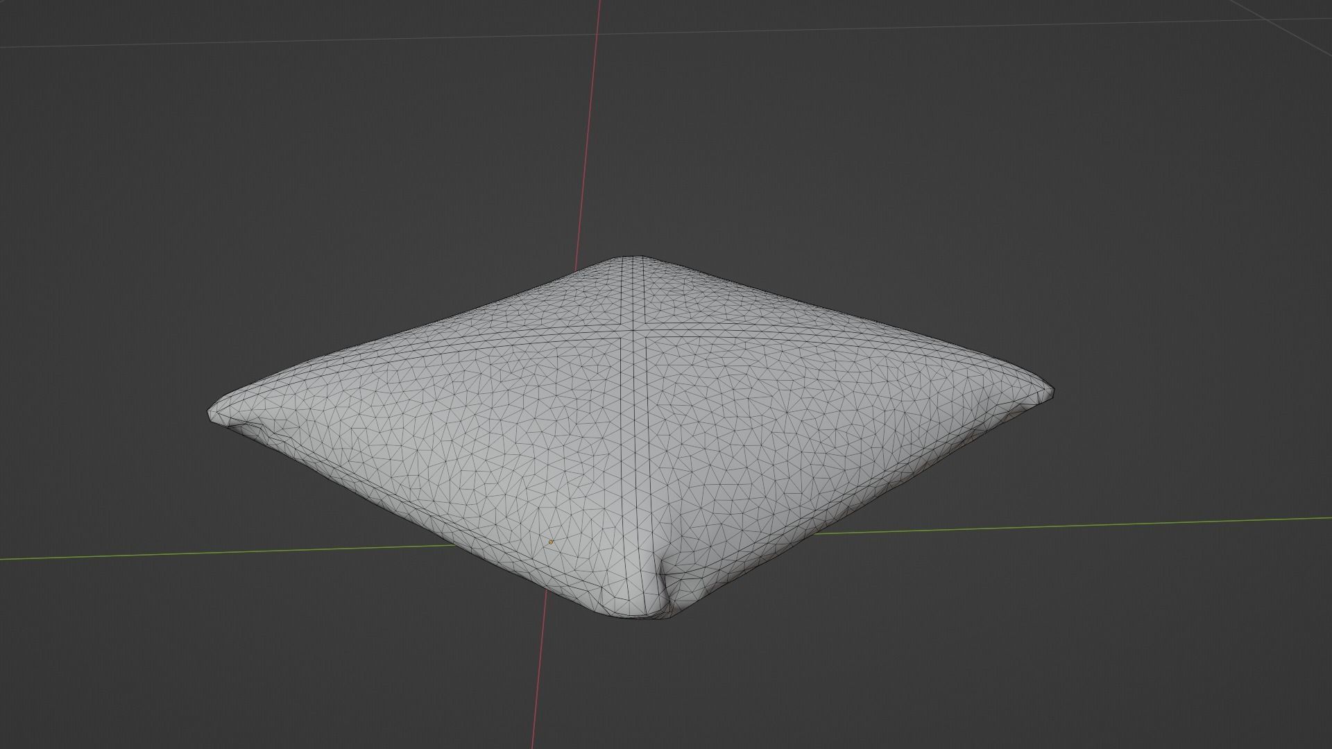 3D model Pillow VR / AR / low-poly | CGTrader