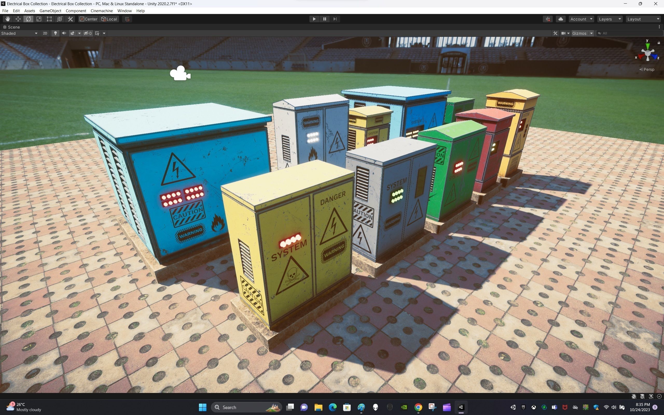 3D model Electrical Box Collection VR / AR / low-poly | CGTrader