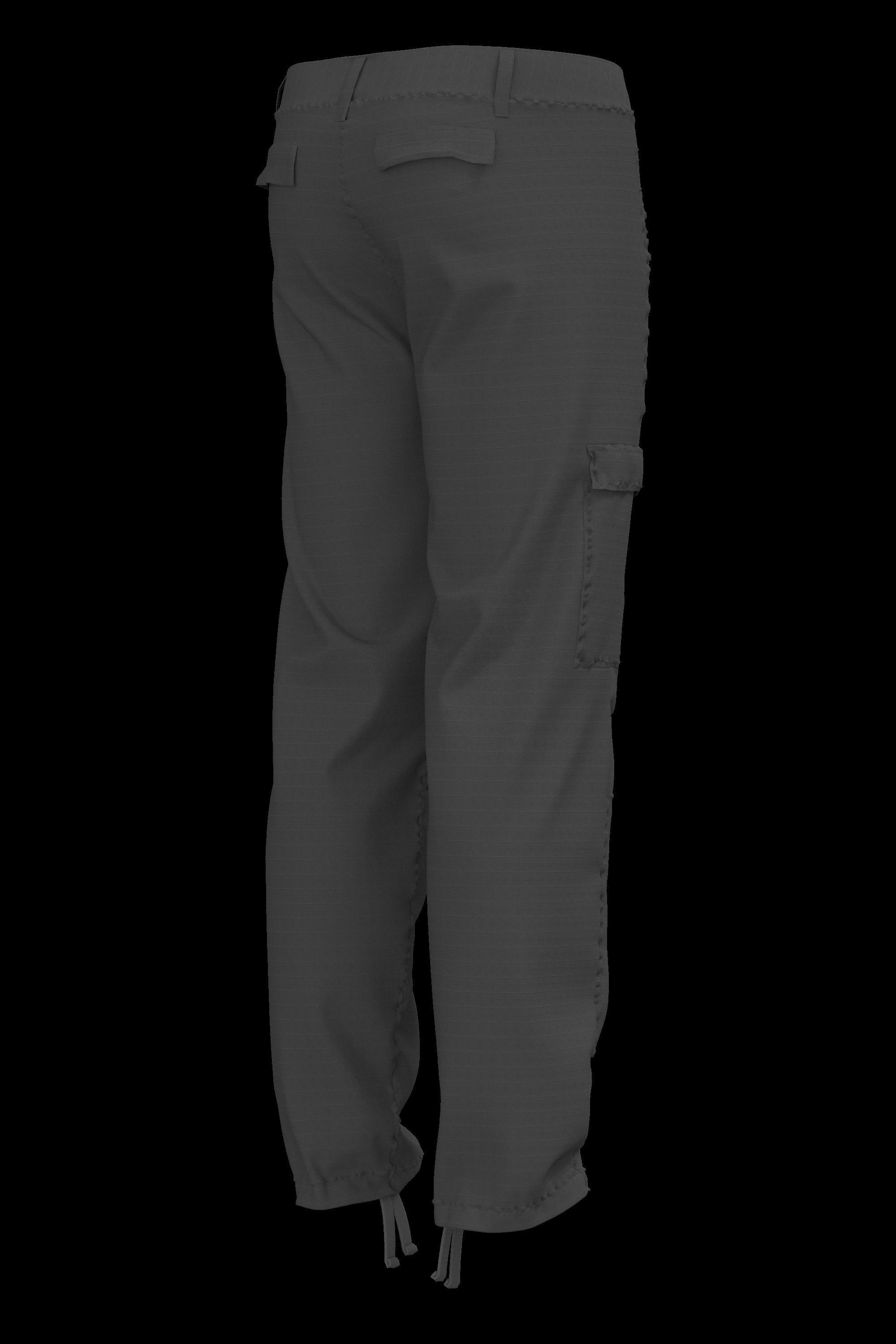 Male pant 3D model animated rigged | CGTrader
