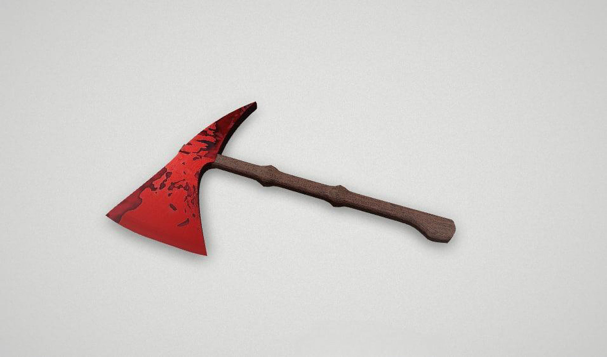 Game asset Fiery Red Spotted Battle Axe 3D model | CGTrader