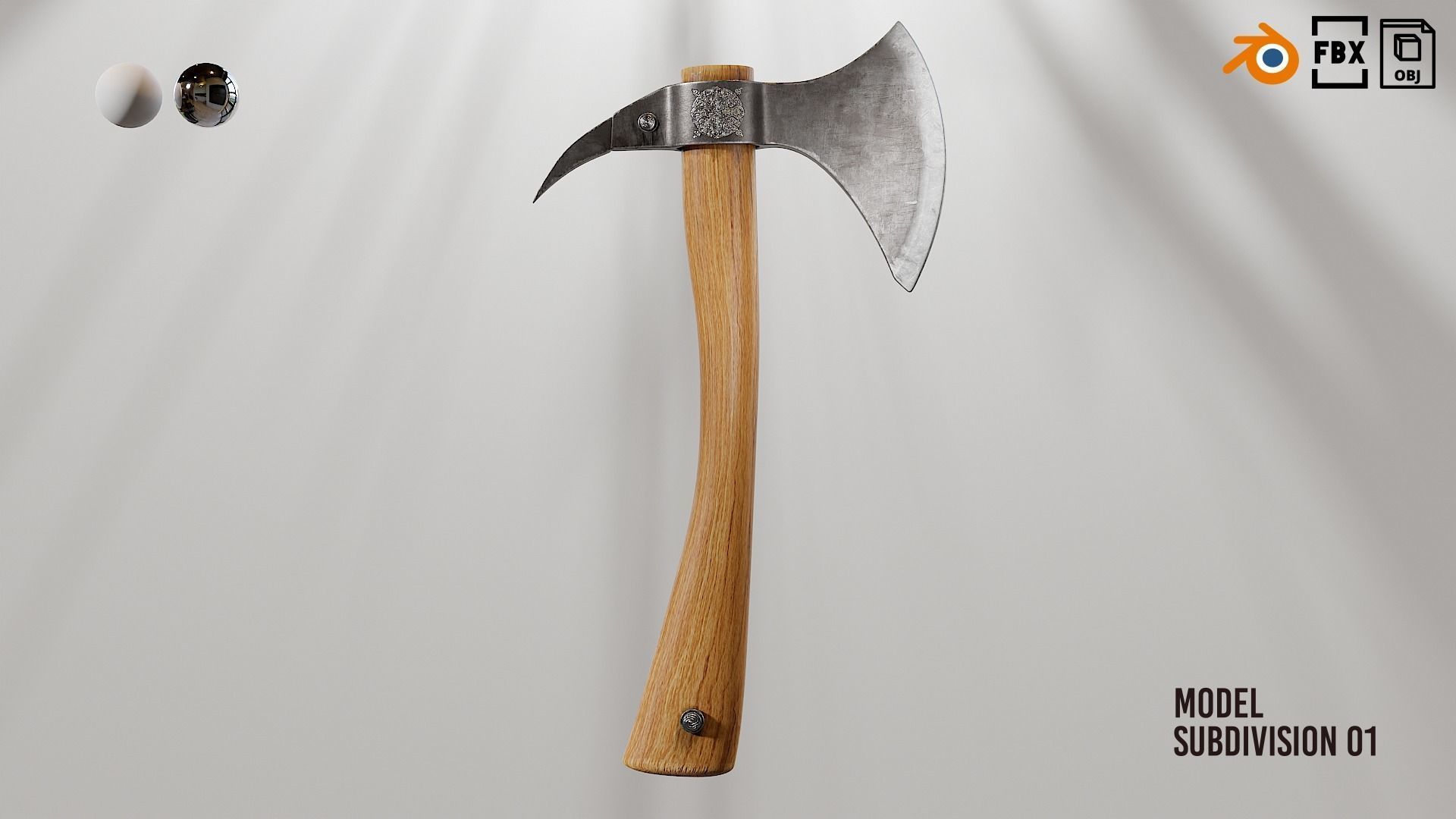 3D model Hand axes set 01 VR / AR / low-poly | CGTrader